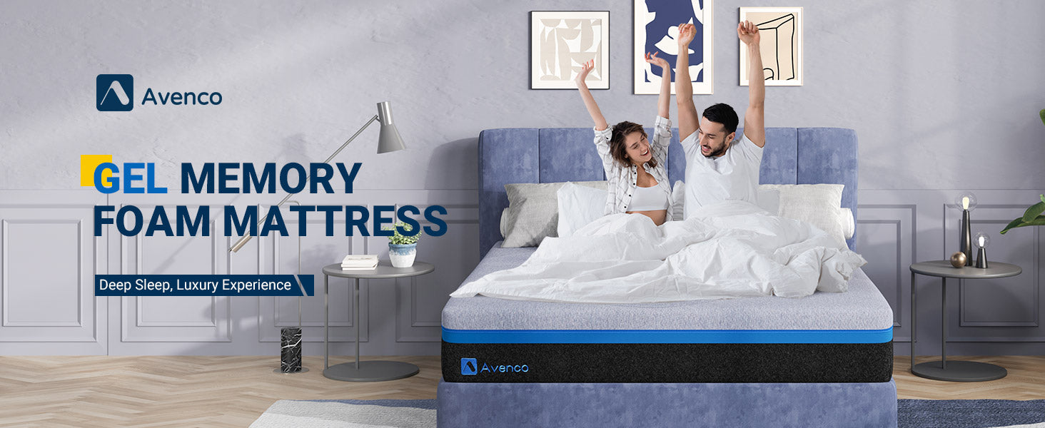 Avenco Mattress starry 10 inch medium firm gel memory foam mattress Avenco Mattress